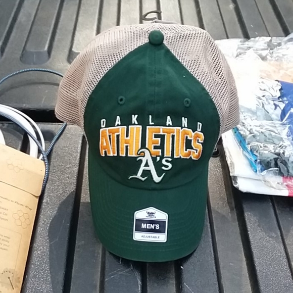 fan favorite | Accessories | Oakland As Ball Cap Trucker Style | Poshmark